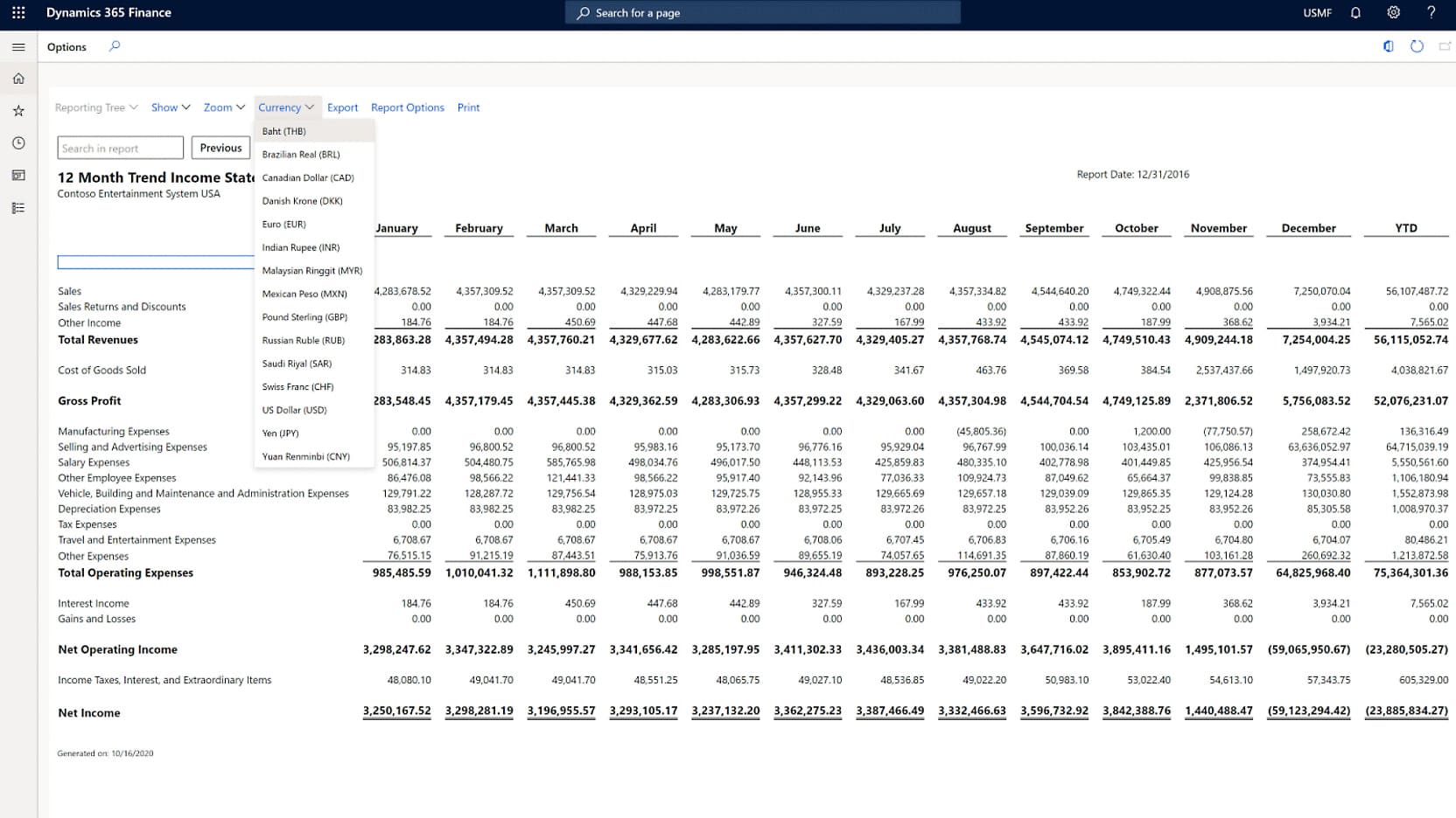 Microsoft Dynamics Accounting with Business Central